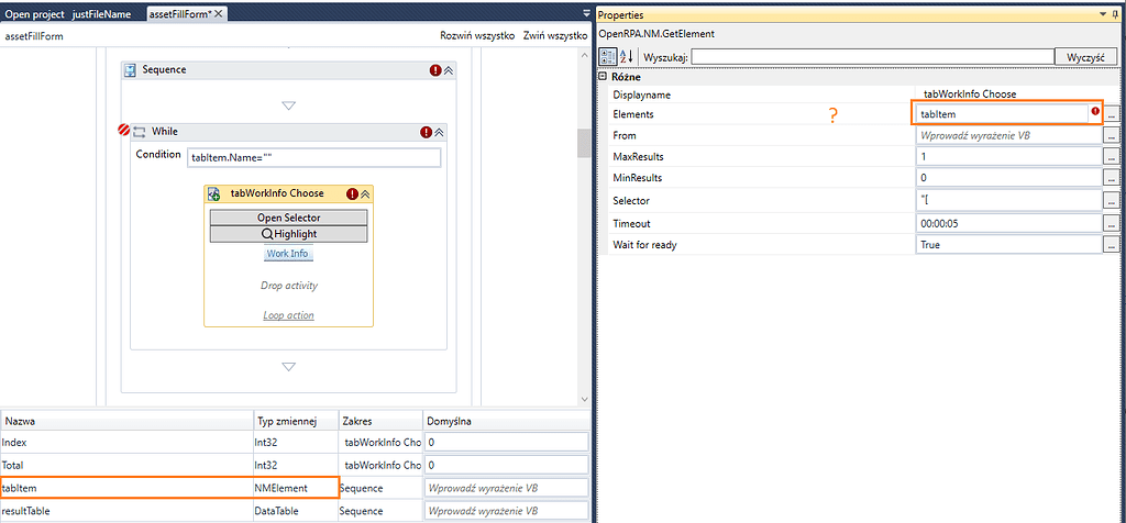 Wait for page element - OpenRPA - OpenIAP