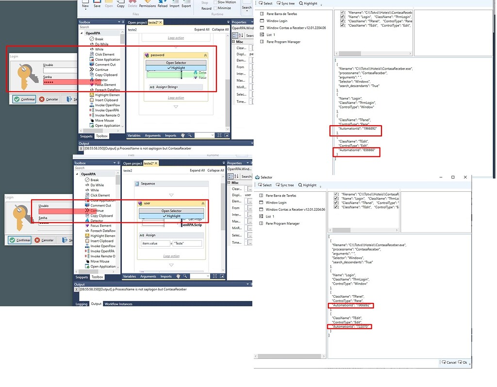 Work with fields with random ID's - OpenRPA - OpenIAP