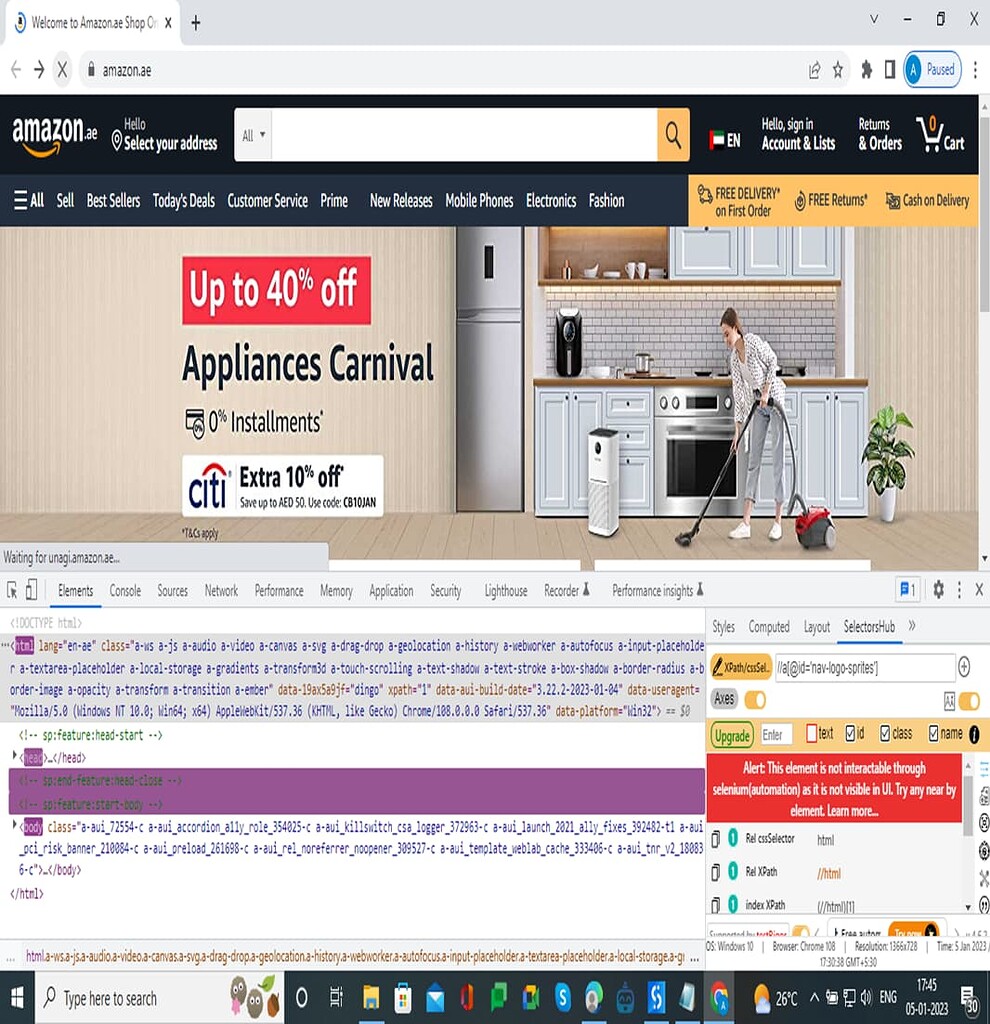 Trying to navigate elements through Element exist activity - OpenRPA - OpenIAP