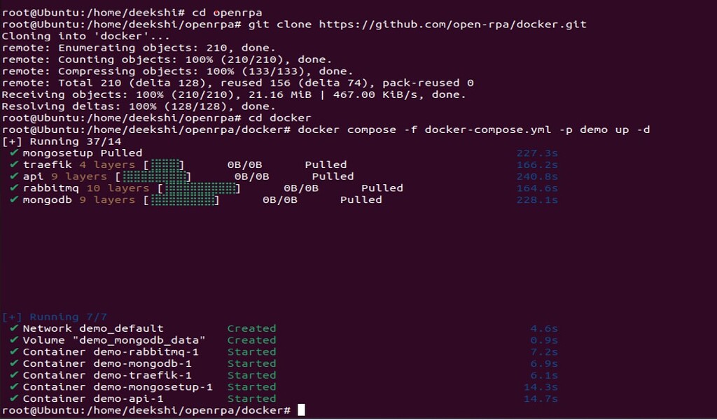 Bad Gateway Error Using Docker Ubuntu Os Openiap Openiap