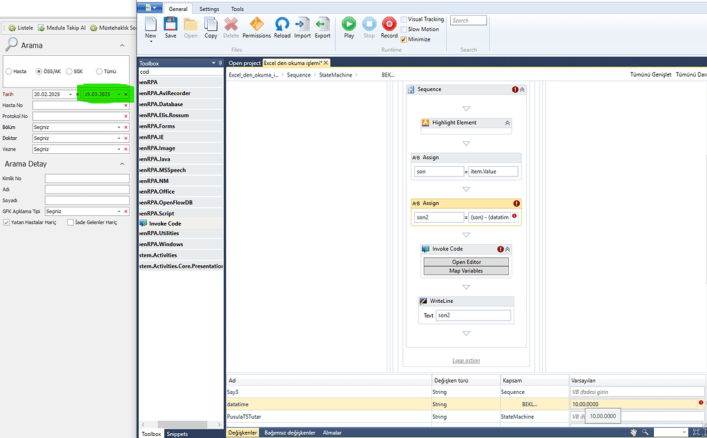 OpenRPA - DATATİME - OpenRPA - OpenIAP