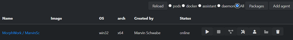Assistant agents show up as daemons - Issues and feature requests - OpenIAP