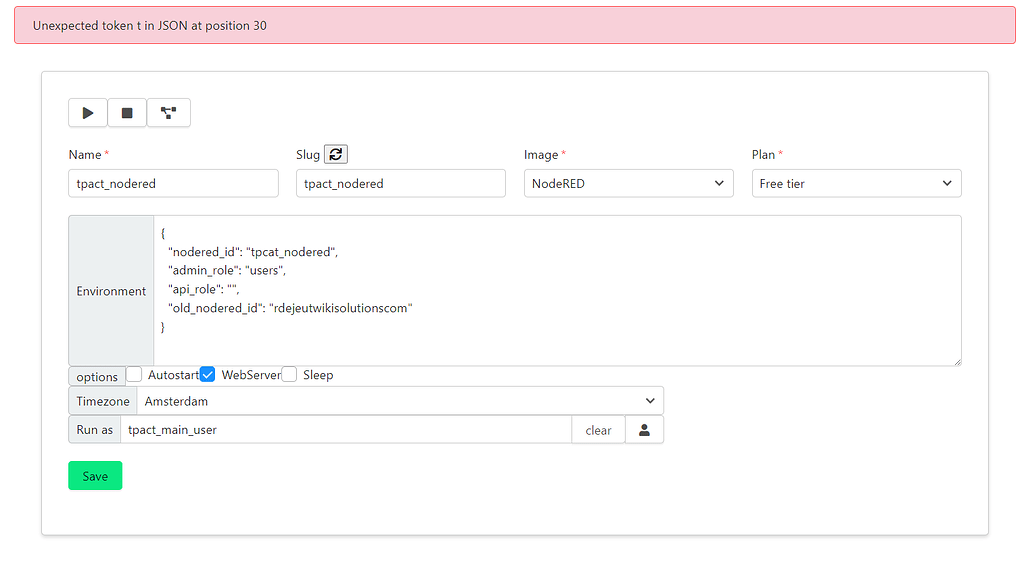 Unexpected token t in JSON at position 30 - OpenCore - OpenIAP